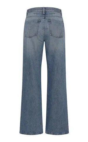 ST. AGNI High-rise Cotton Sculpt Jeans