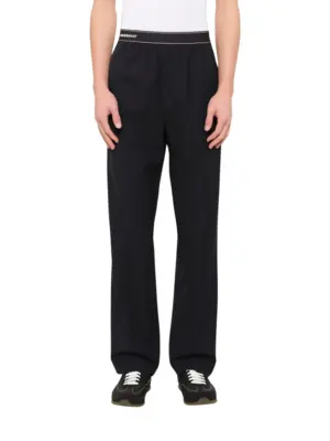 Casablanca Logo-waistband Tailored Trousers