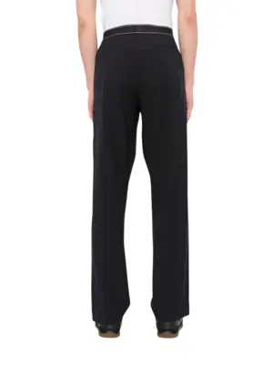 Casablanca Logo-waistband Tailored Trousers