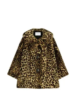 Givenchy Faux-fur Short Coat By - Multi