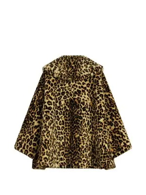 Givenchy Faux-fur Short Coat By