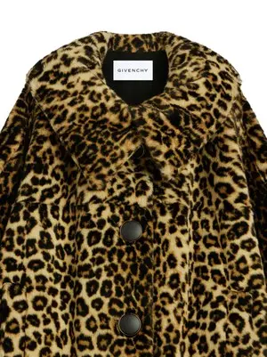 Givenchy Faux-fur Short Coat By
