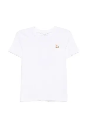 Maison Kitsuné Chillax Fox Cotton T-shirt - White
