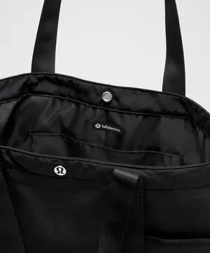 Lululemon Daily Multi-pocket Tote Bag 20l - Black