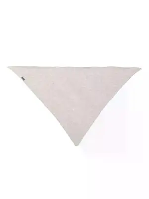 Brunello Cucinelli Cashmere Foulard With Monili