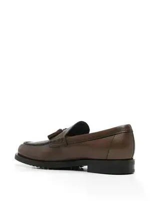 TOD'S Tassel-detail Leather Loafers