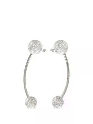 Giuseppe Di Morabito Crystal-embellished Piercing Earrings