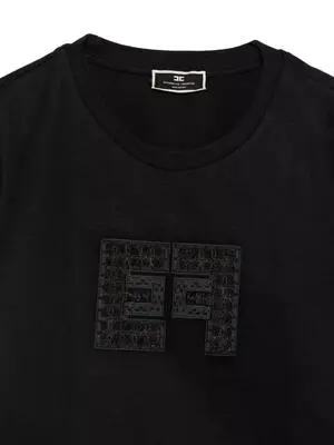Elisabetta Franchi Logo-patch T-shirt