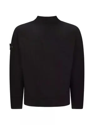 Stone Island Logo-patch High-neck Sweater