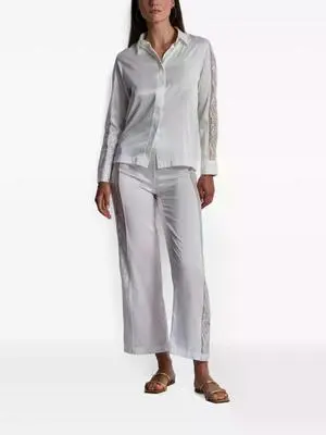 AUBADE Lace-panelled Shirt