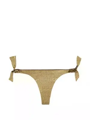 AUBADE Sunlight Glow Side-tie Bikini Briefs - Gold