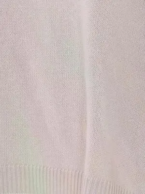 ALLUDE Roll-neck Drop-shoulder Sweater