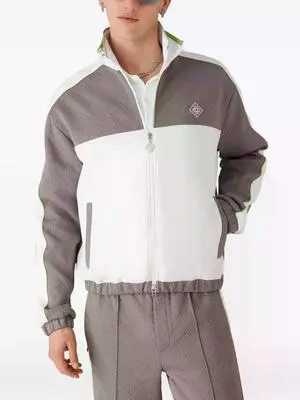 Casablanca Raised Jacquard Sweatshirt - Grey