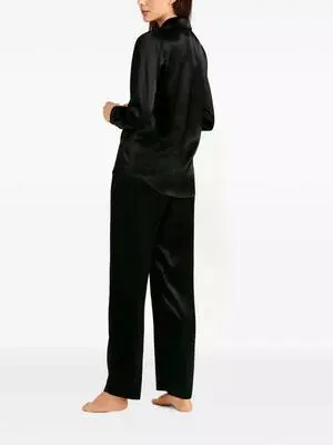 AUBADE Toi Mon Amour Silk Pyjama Pants - Black