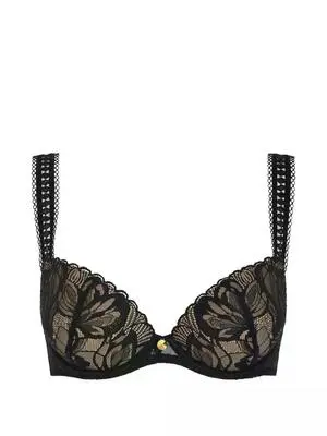 AUBADE After Hours Lace-embroidered Bra - Black