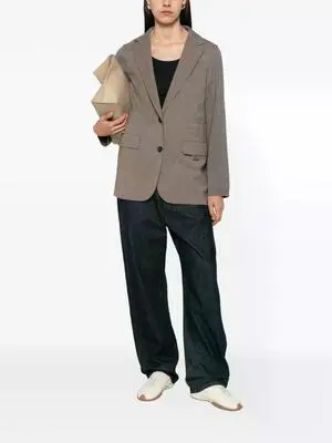 Fabiana Filippi Panelled Notch-lapel Blazer