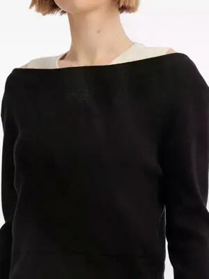Izzue Layered-design Long-sleeves T-shirt