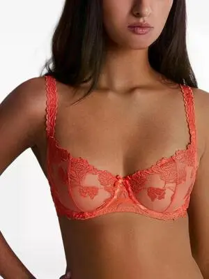 AUBADE Softessence Floral-embroidered Bra
