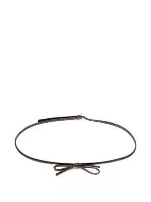 Plan C Bow-detail Belt - Brown