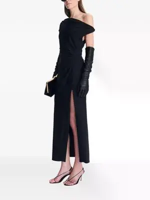 Simkhai Josefine Draped Midi Dress