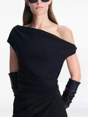 Simkhai Josefine Draped Midi Dress
