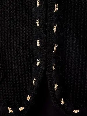 Luisa Spagnoli Embellished Bouclé Cardigan