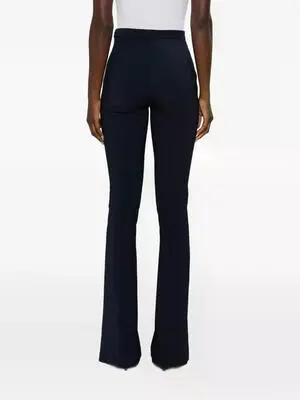 Elisabetta Franchi Belted Flared Trousers - Blue