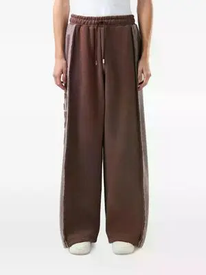 Gcds Logo-patch Wide-leg Track Pants