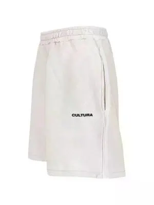 CULTURA Logo-print Shorts