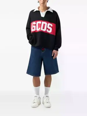 Gcds Logo-print Long-sleeve Sweatshirt