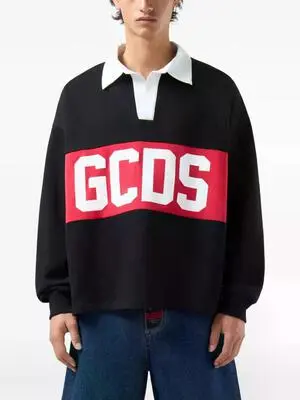 Gcds Logo-print Long-sleeve Sweatshirt