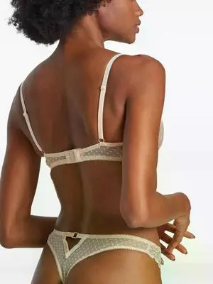 AUBADE Velvet Memories Embroidered Thong