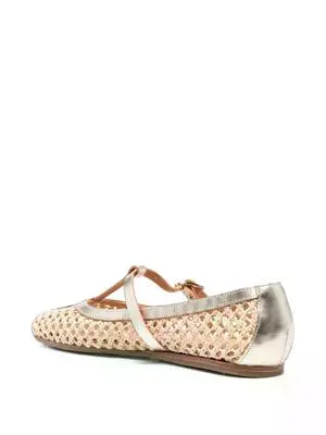 ANCIENT GREEK SANDALS Aerati Woven Ballet Flats