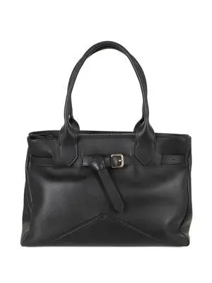 BALLANTYNE Medium Kate 993 Buckle-detail Handbag - Black