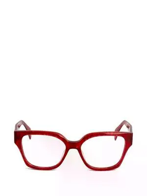 RETROSUPERFUTURE Numero 163 Square-frame Glasses - Red