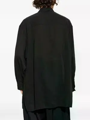 Yohji Yamamoto Button-down Flap-pocket Shirt