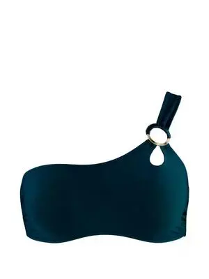 AUBADE Secret Cove Asymmetrical Bikini Top - Blue