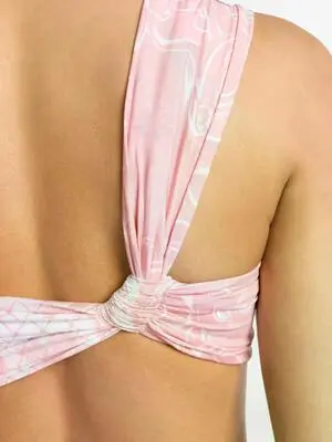 Balmain Printed Lycra Swimsuit