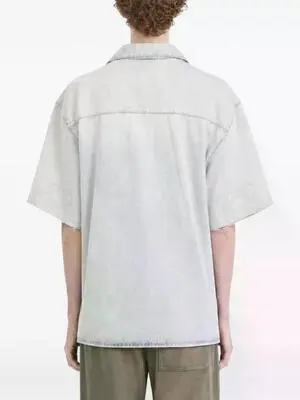 Loewe Short-sleeve Denim Shirt