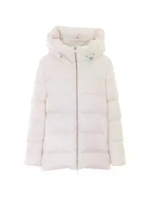 Add Cocoon Hooded Puffer Jacket