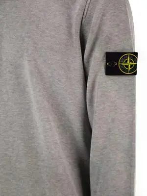 Stone Island 5100053 Compass-patch Crew-neck Sweater