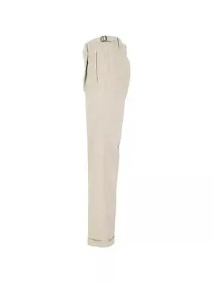 BERWICH Retrolong Pleated Straight-leg Trousers