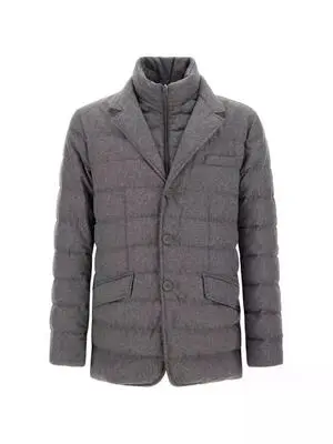 Herno Quilted Flannel Coat