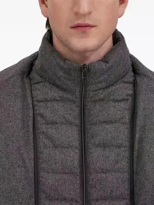 Herno Quilted Flannel Coat