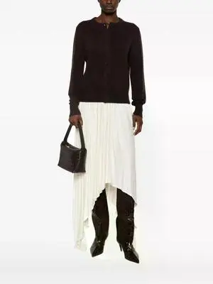 Extreme Cashmere Nº 435 Little Lamb Button-front Cardigan