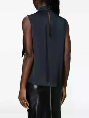 HANITA Tie-neck Sleeveless Top