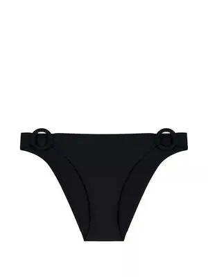 AUBADE Summer Essence Ring-detail Bikini Bottoms - Black
