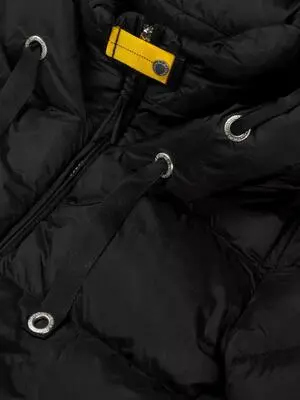 PARAJUMPERS Quilted Hooded Coat - Black