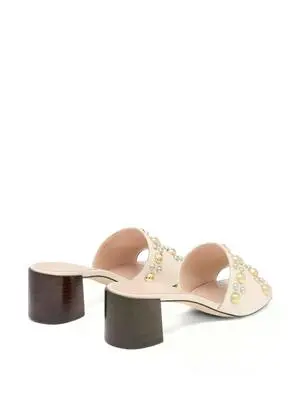 STUART WEITZMAN Perry Stud-embellished Sandals