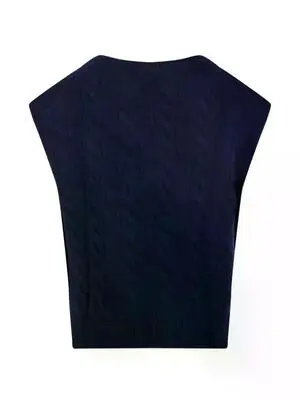 Polo Ralph Lauren Cable-knit V-neck Knitted Vest